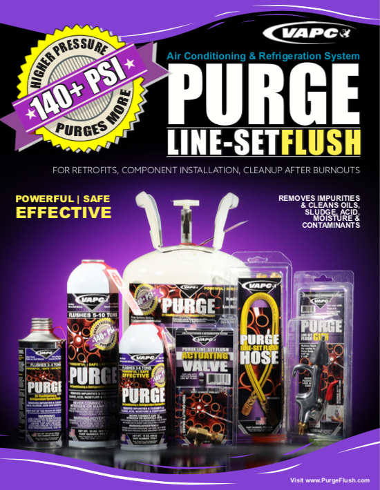 Purge Line Set Flush – What's New At Vapco